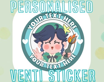 Genshin Venti Sticker - Etsy UK