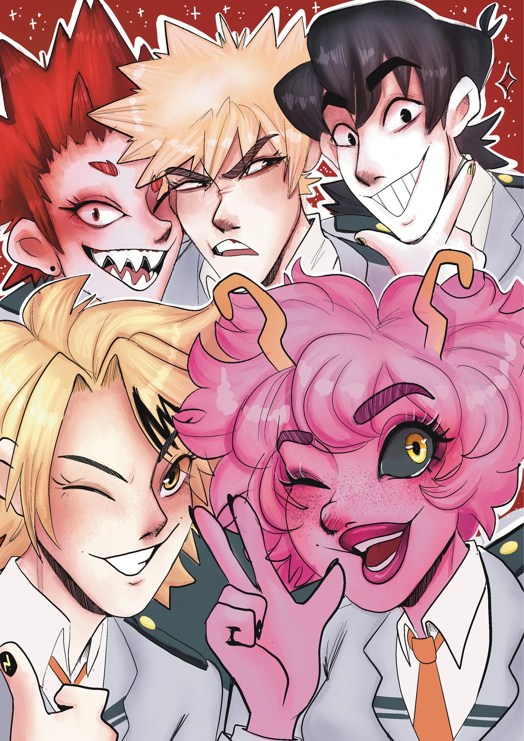 BAKUSQUAD Art Print A4 - Etsy