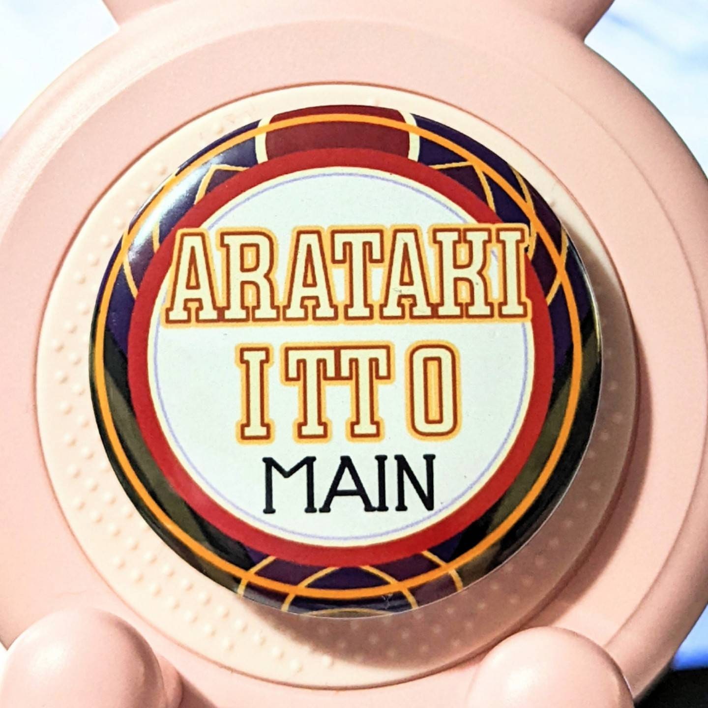 GENSHIN IMPACT Arataki ITTO Main Badge Fanart - Etsy