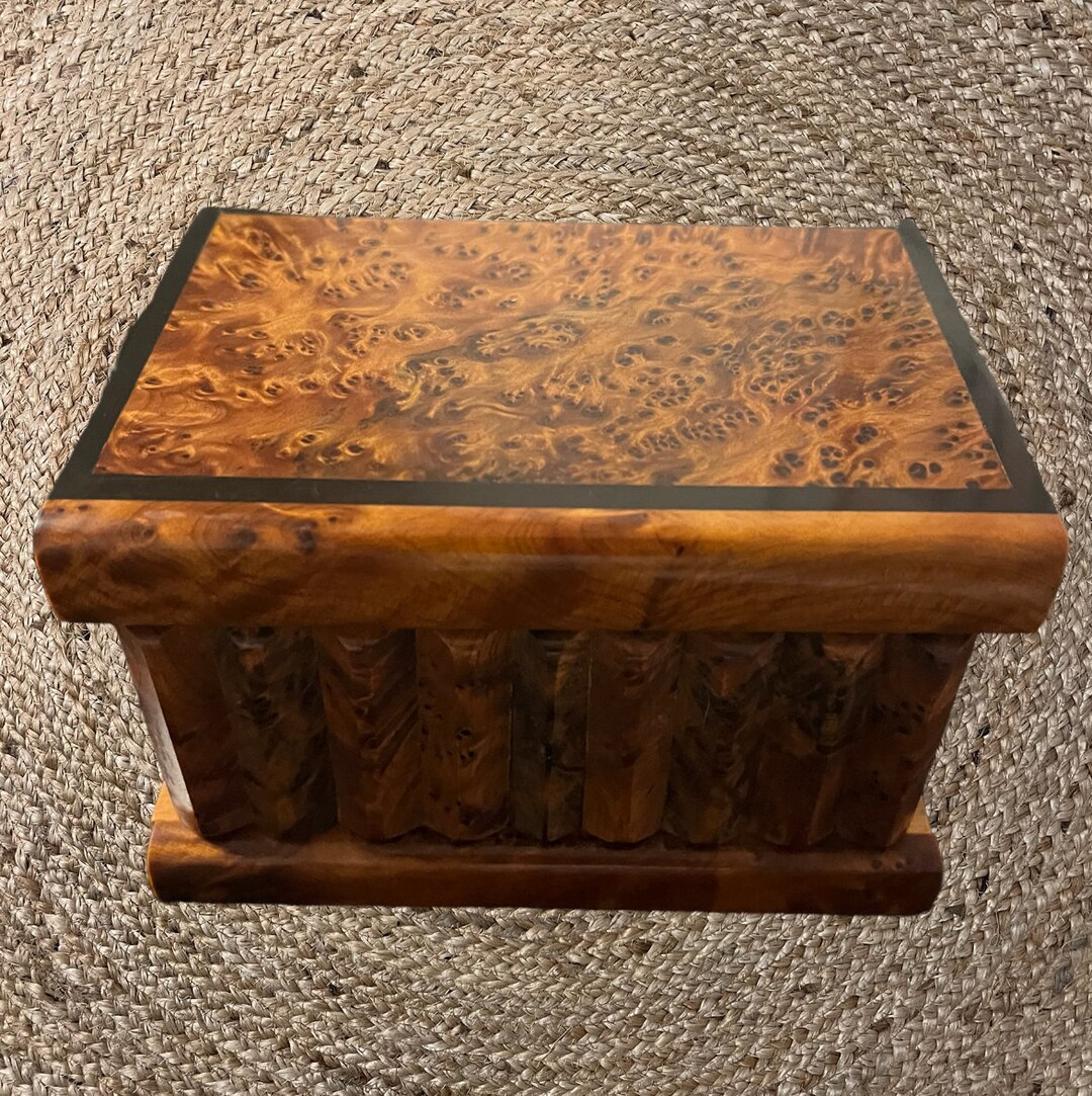 Mystery Box Casket Magic Box Thuya Wood Storage Secret - Etsy