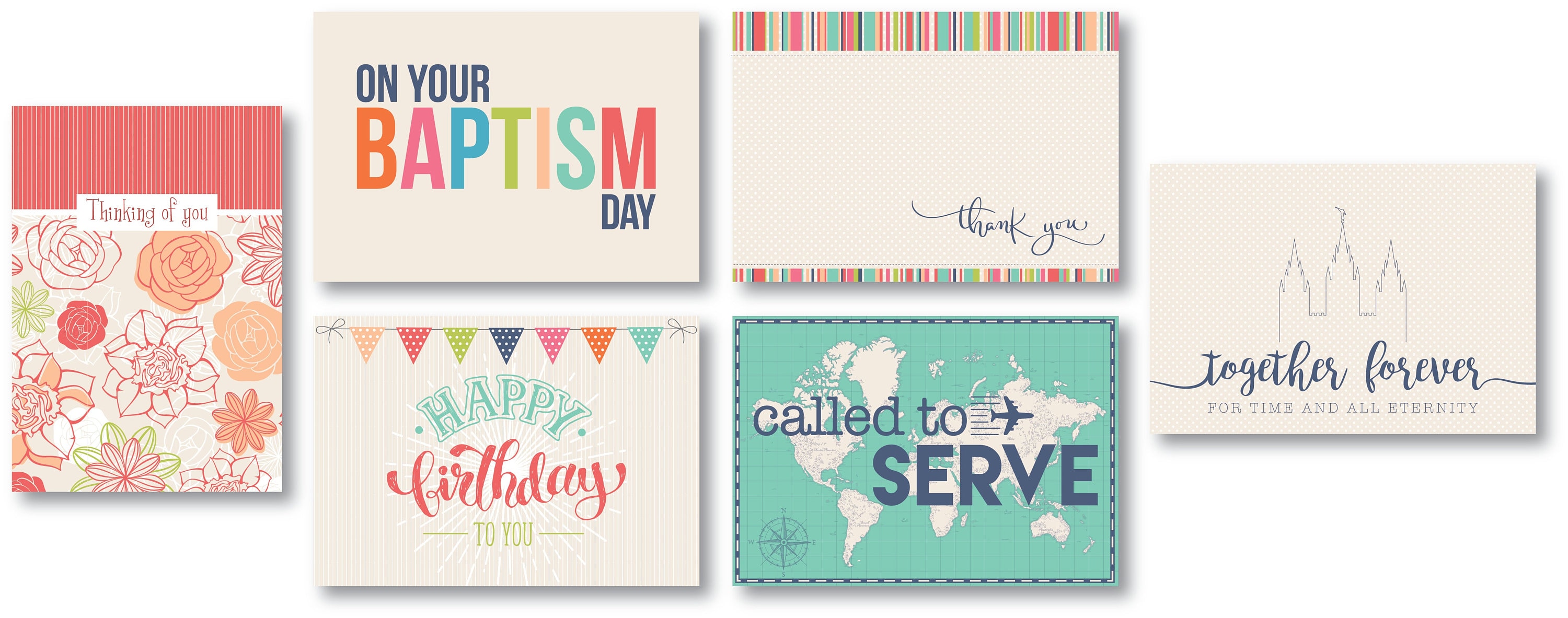 LDS Greeting Cards 12pk - Etsy