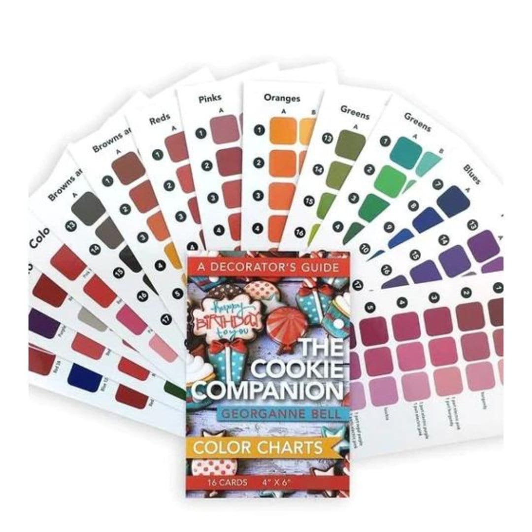 The Cookie Companion Color Charts - Etsy