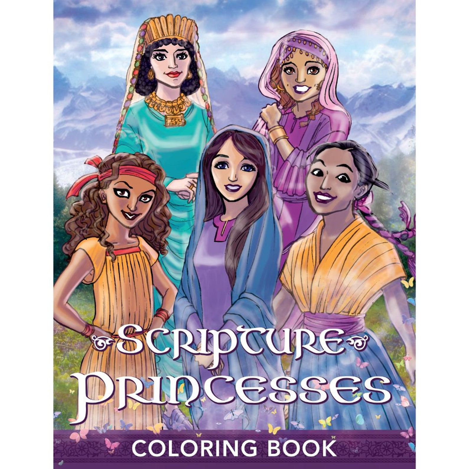 Scripture Princesses Coloring Book - Etsy