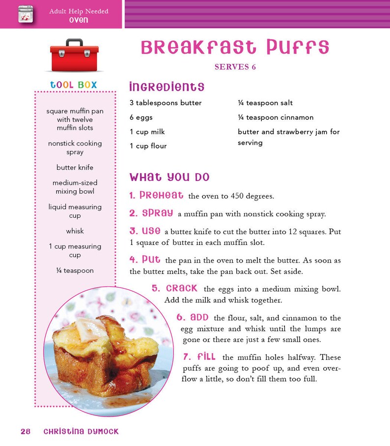 Young Chefs: Cooking Skills and Recipes for Kids - Etsy