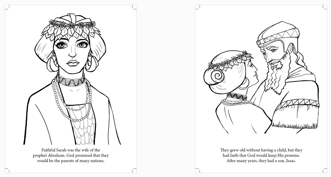 Scripture Princesses Coloring Book - Etsy