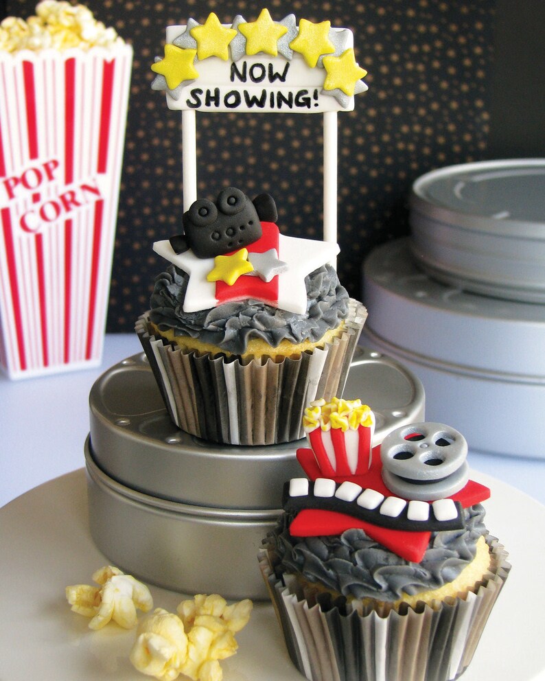 Sweet and Unique Cupcake Toppers: Over 80 Creative Fondant - Etsy