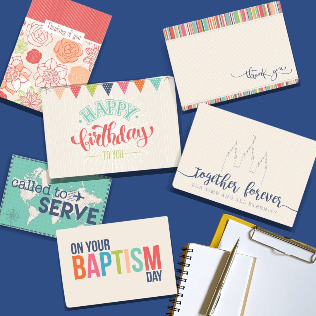 Greeting Card Pack for Temple Card for Happy Birthday Card for Mission ...