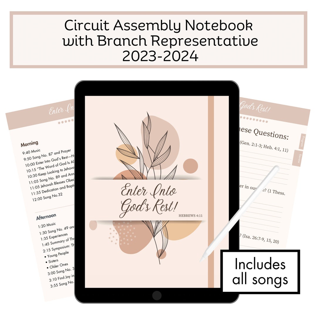 Enter Into Gods Rest Circuit Assembly Digital Notebook Compatible With ...