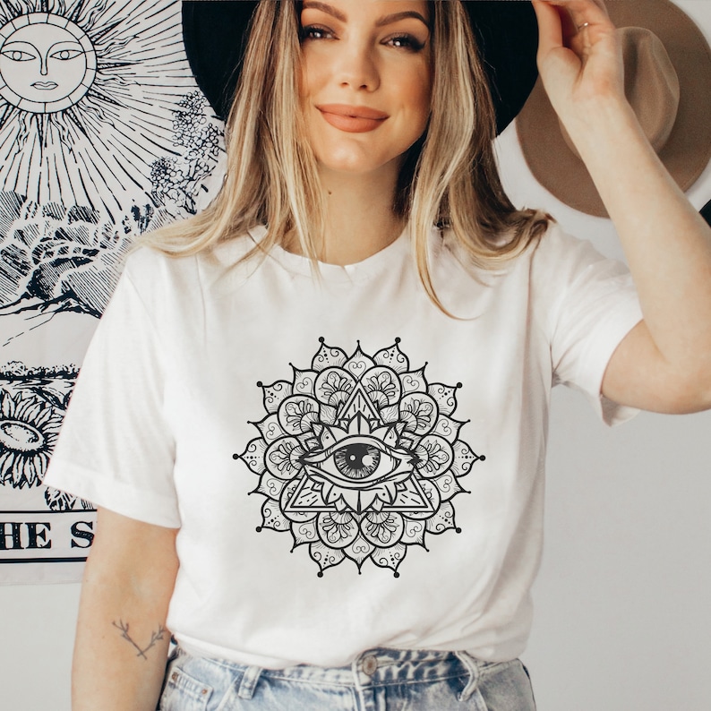 Evil Eye T Shirt Evil Eye Shirt Eye Shirt All Seeing Eye - Etsy