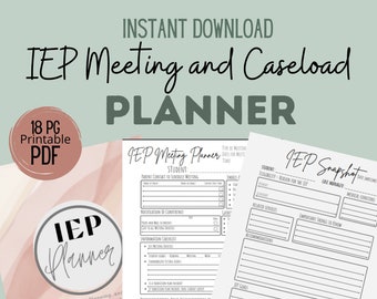 Teacher Planner Printable - Etsy