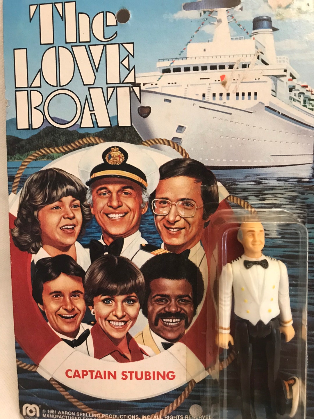 Love Boat Action Figure• Captain Stubing Action Figure• Vintage ...