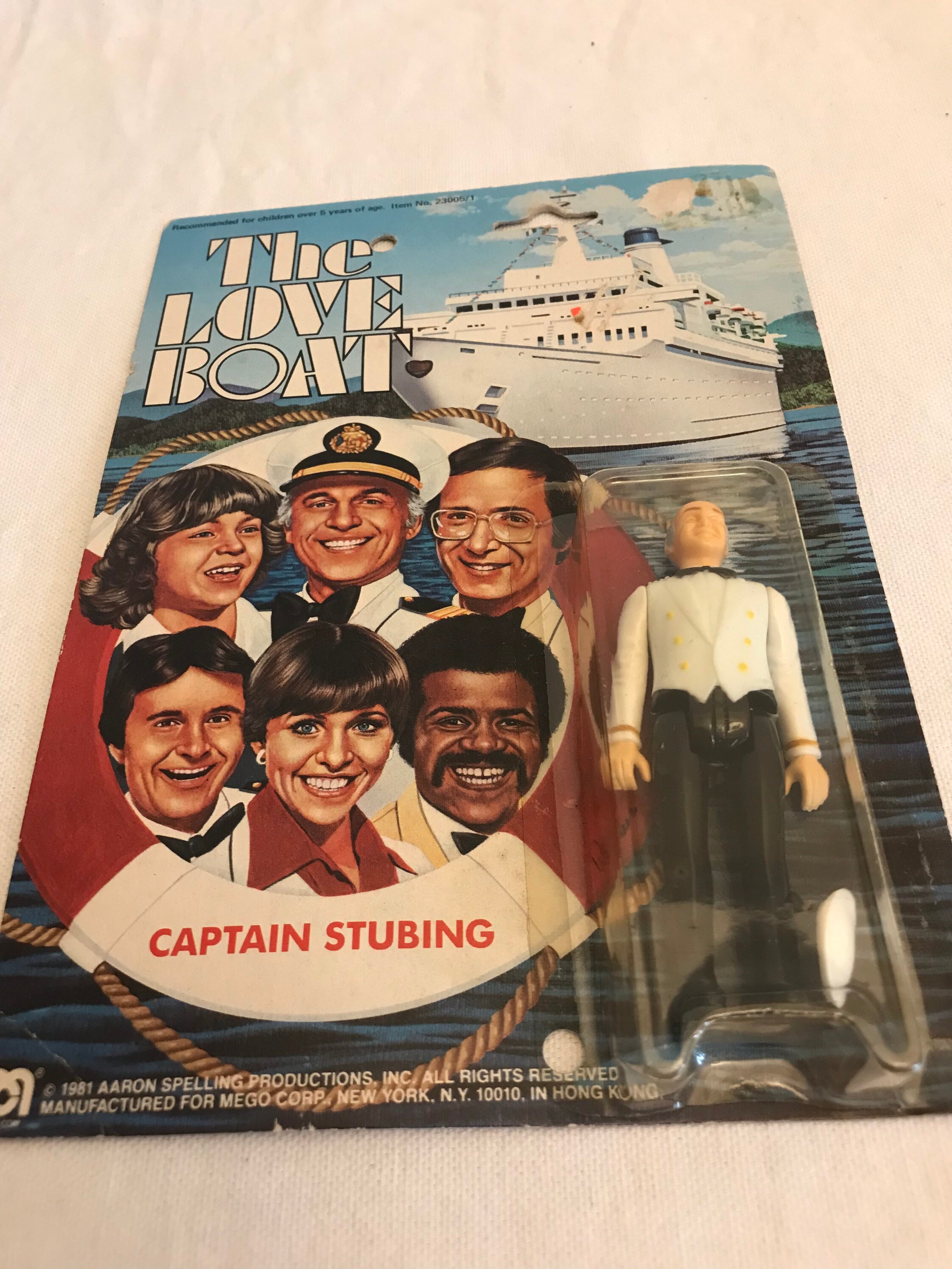 Love Boat Action Figure Captain Stubing Action Figure Vintage ...