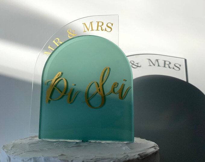 Real Feather LED Wedding Cake Topper LED Light up Cake - Etsy