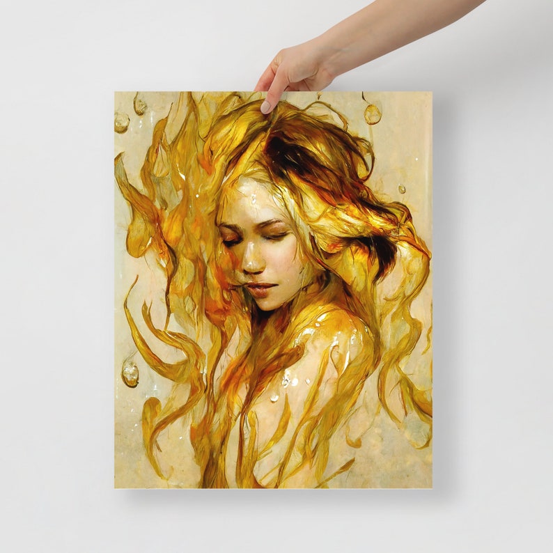 Fireheart Aelin Art Print You Do Not Yield Throne of Glass Sarah J Maas ...