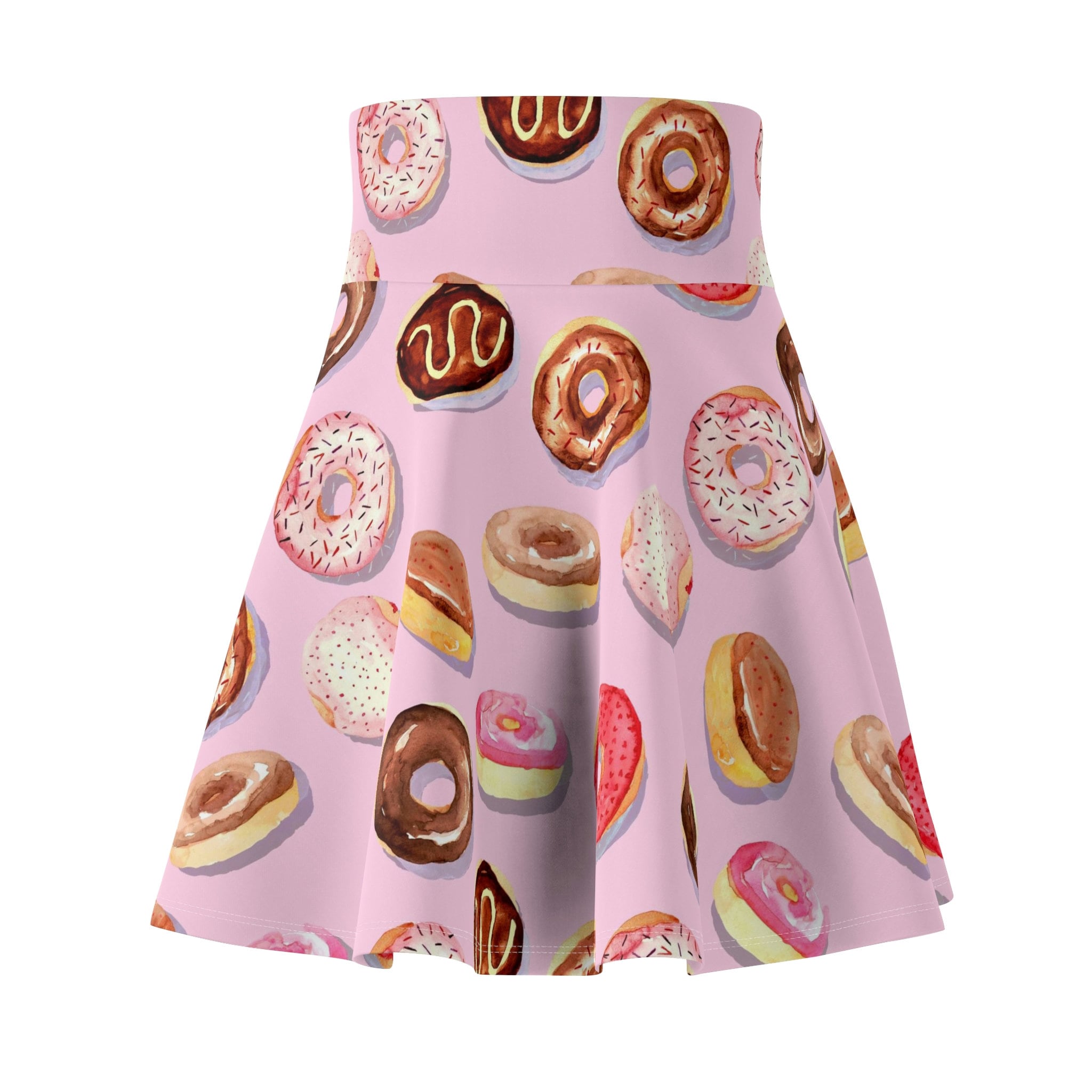 Graphic Skater Skirt, Donut Skirt, Kidcore Clothes, Kidcore, Kidcore ...