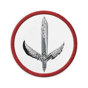 Embroidered Valkyrie Patch, Book Patch, Bookish Gift, Book Patches ...