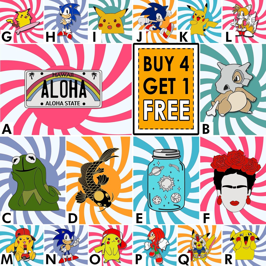 Hawaii Aloha Enamel Pin Cubone Dinosaur Enamel Pins Anime Pin - Etsy