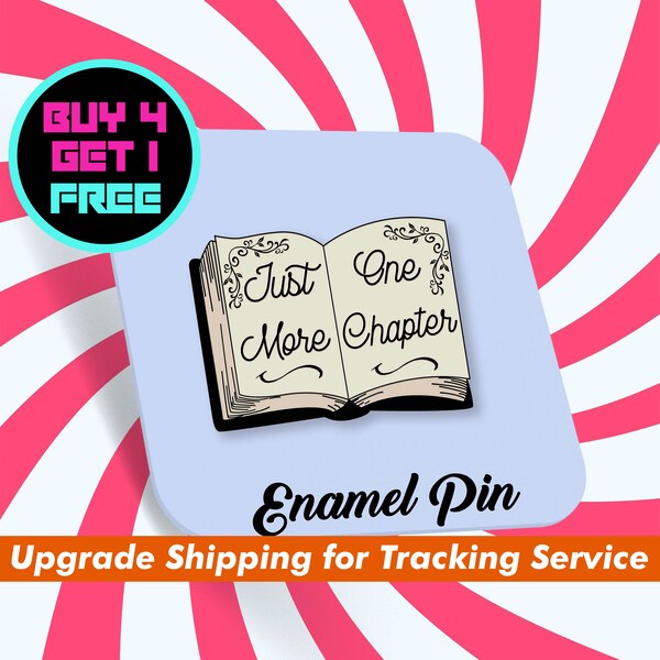 Book Enamel Pins - Etsy