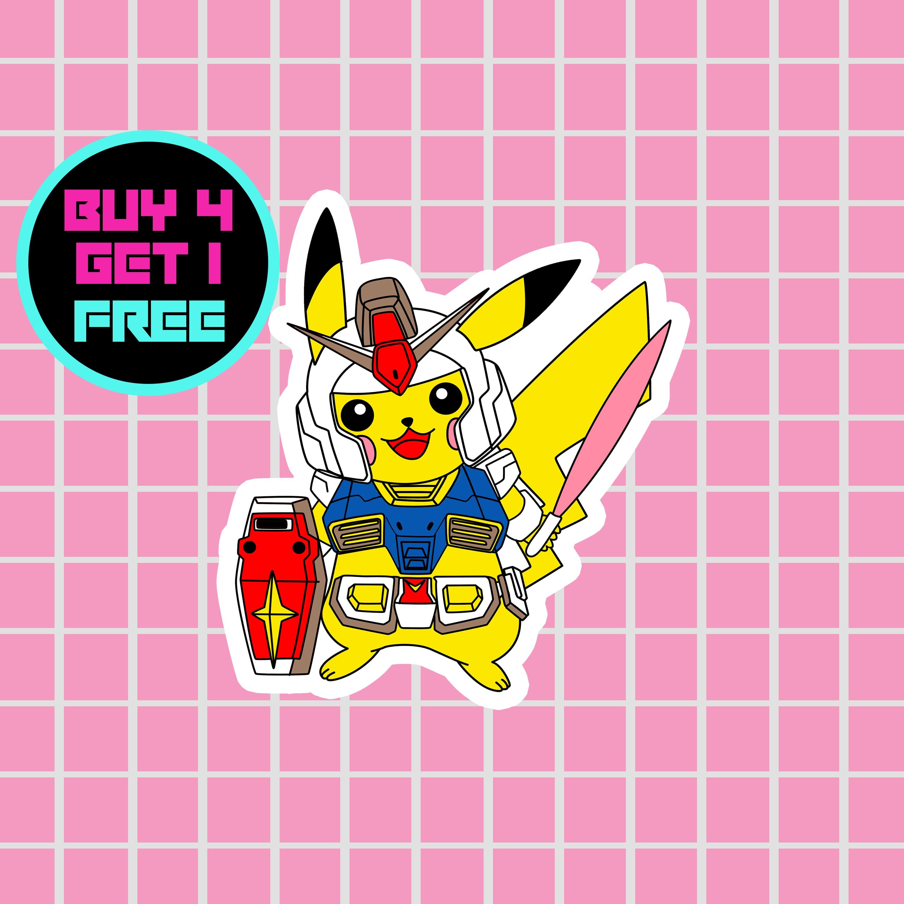 Bumper Stickers Ramen Gengar Sticker Pokemon Meme Stickers Laptop ...
