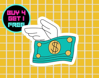 Money Emoji Sticker - Etsy