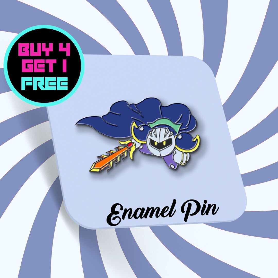 Meta Knight Alien Enamel Pin Kirby Space Enamel Pins Cute Pin Jacket ...