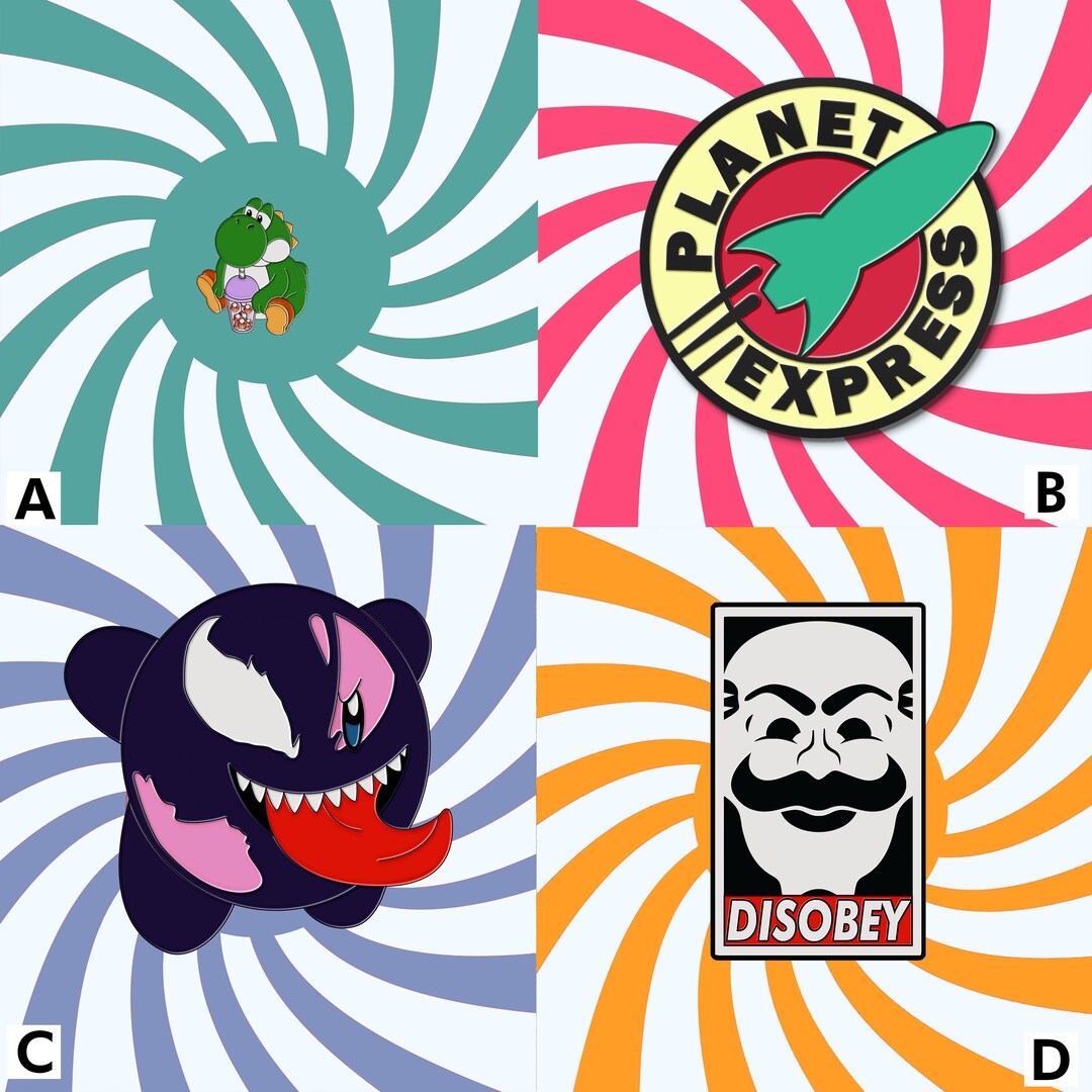 Yoshi Boba Tea Enamel Pin Planet Express Logo Enamel Pins - Etsy