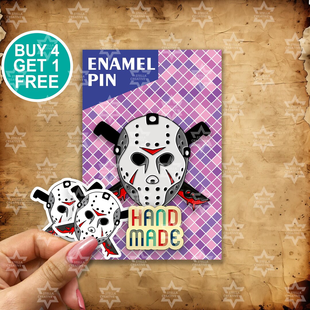 Horror Serial Killer Enamel Pin Monster Movie Enamel Pins Anime Pin ...