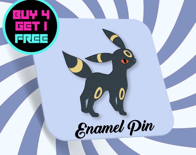 Umbreon Enamel Pin - Etsy