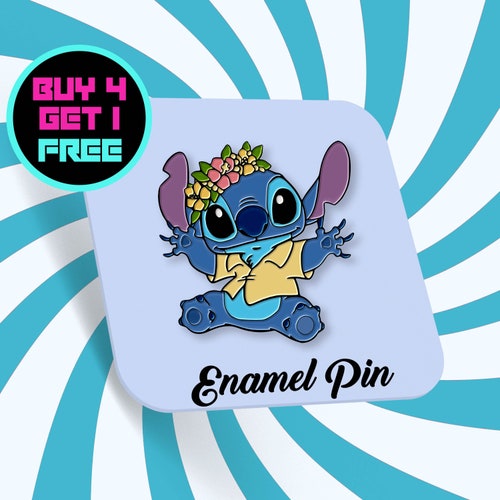Stitch Koala Bear Enamel Pin Hawaii Alien Enamel Pins Anime - Etsy