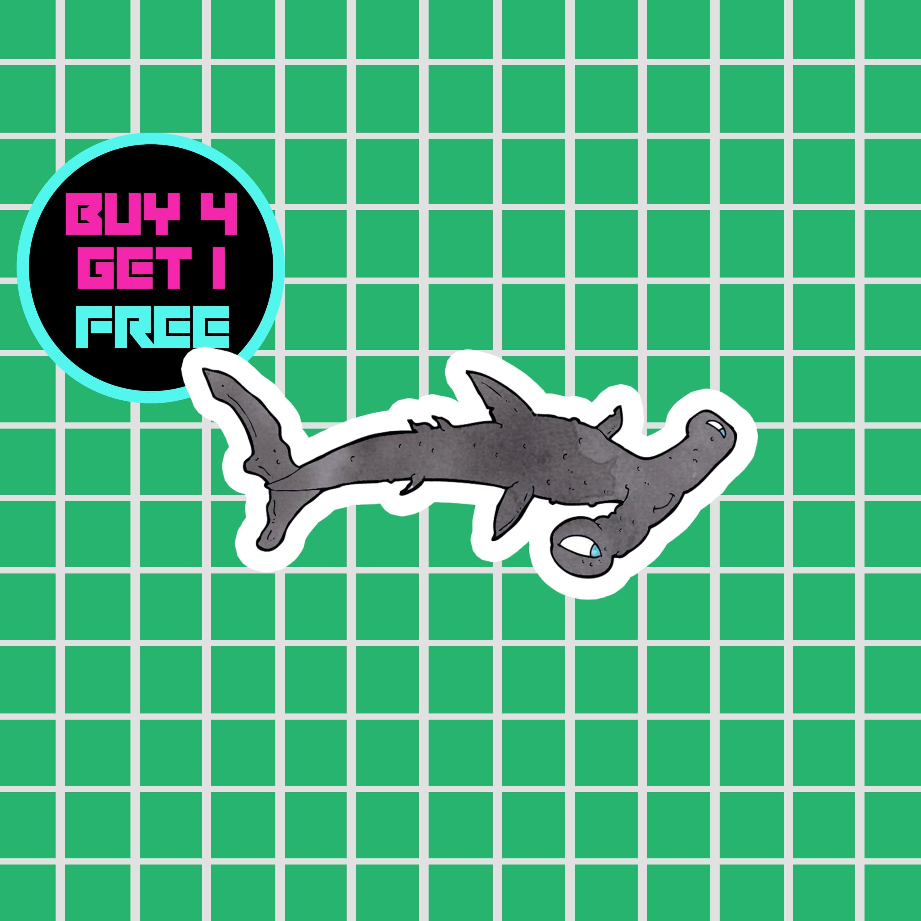 Hawaii Shark Sticker Beach Ocean Stickers Laptop Stickers Aesthetic ...