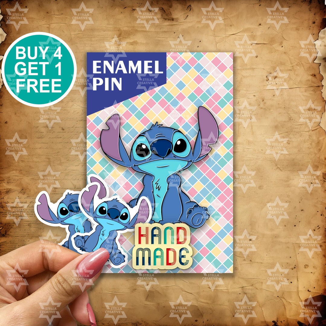 Stitch Koala Bear Enamel Pin Hawaii Alien Enamel Pins Anime Pin Jacket ...