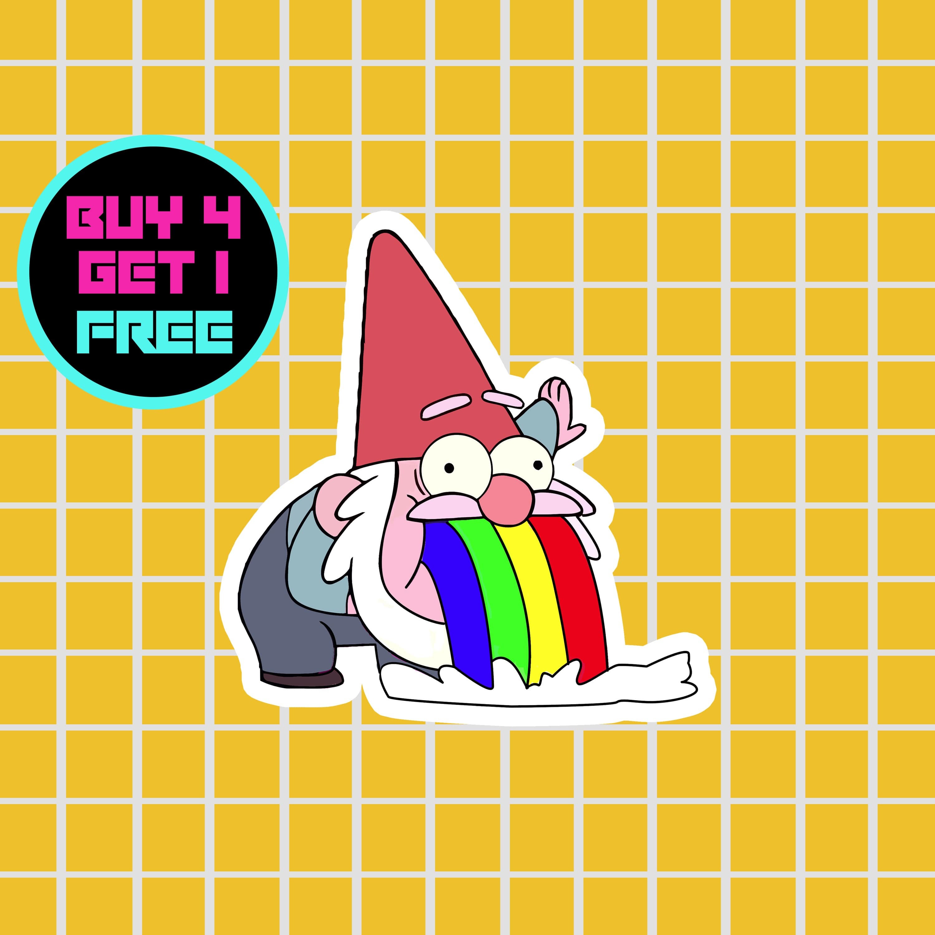Gnome Vomit Rainbow