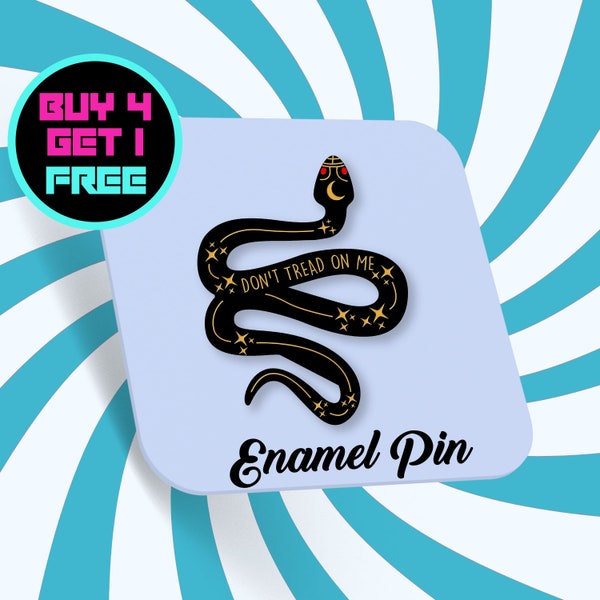 Snake Pin - Etsy