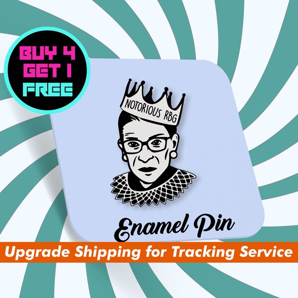 Rbg Pin - Etsy