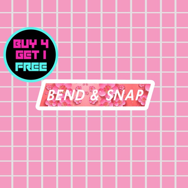Bend and Snap - Etsy