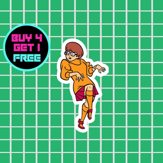 Funny Velma Dinkley Sticker Scooby Doo Girl Power Stickers - Etsy Finland