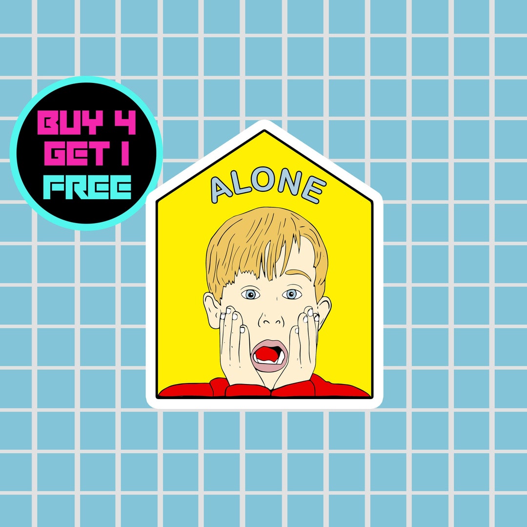Cool Home Alone Sticker Movie Cool Stickers Laptop Stickers Aesthetic ...
