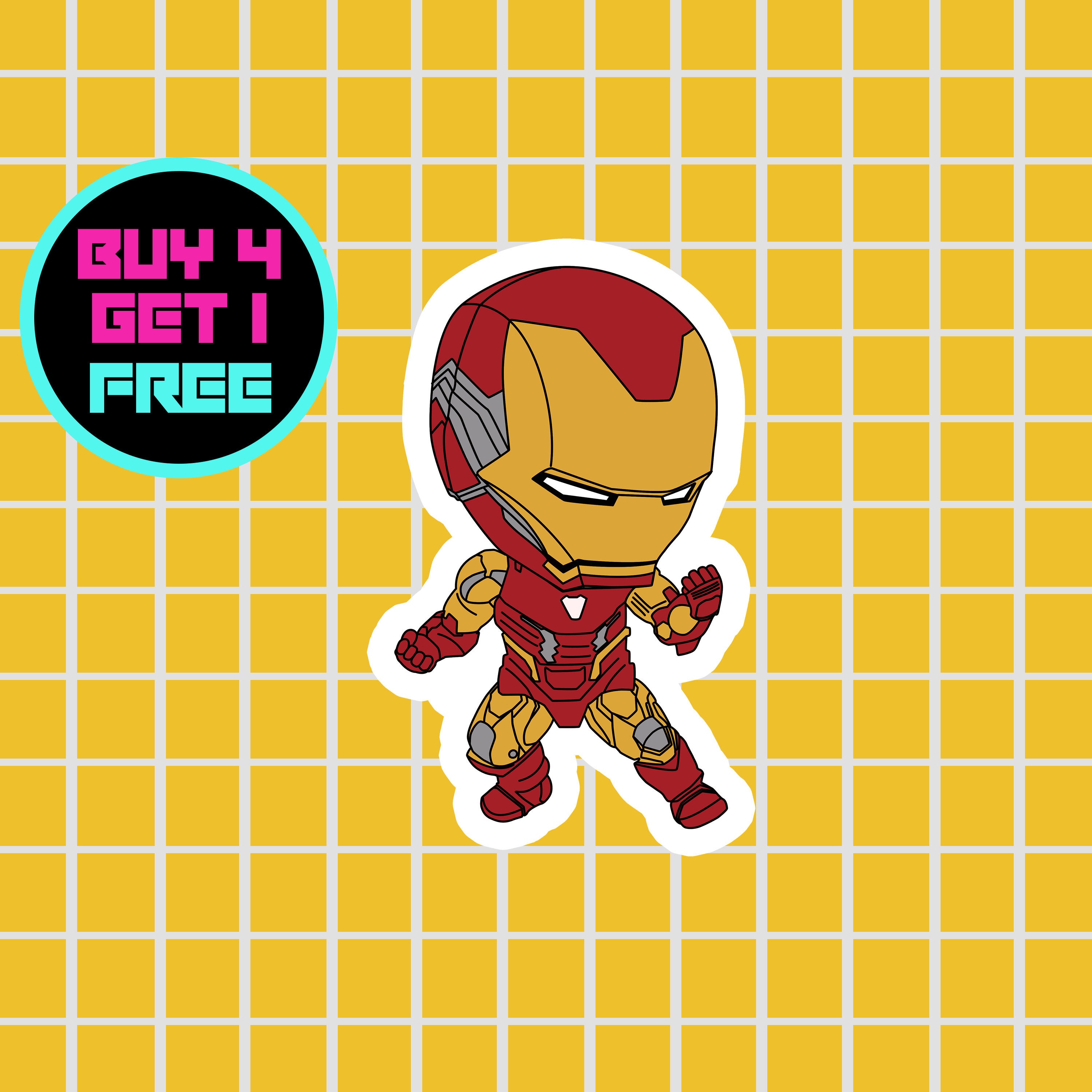Iron Man Computer Stickers