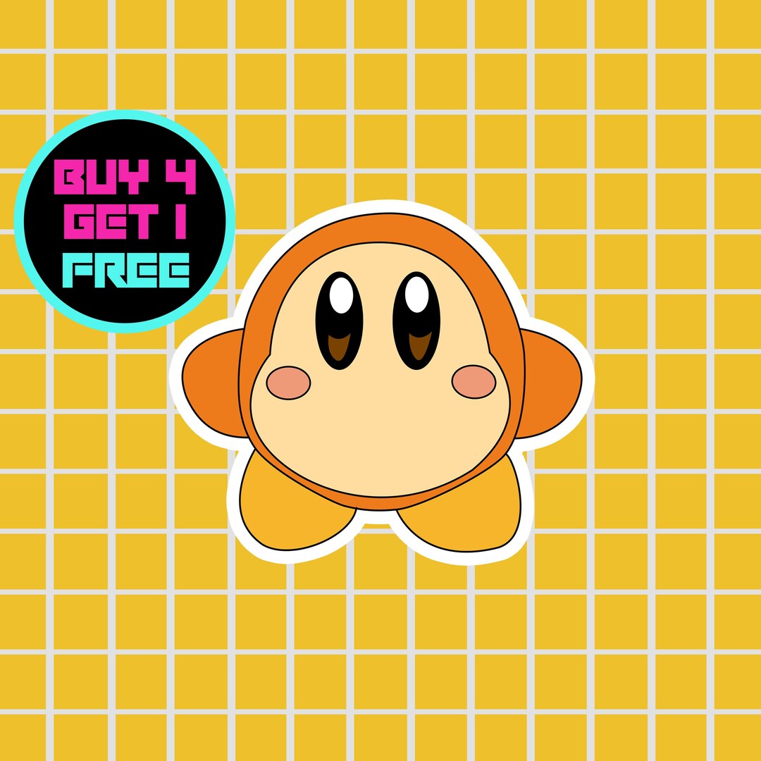 Cool Waddle Dee Sticker Cute Kirby Stickers Laptop Stickers Aesthetic ...