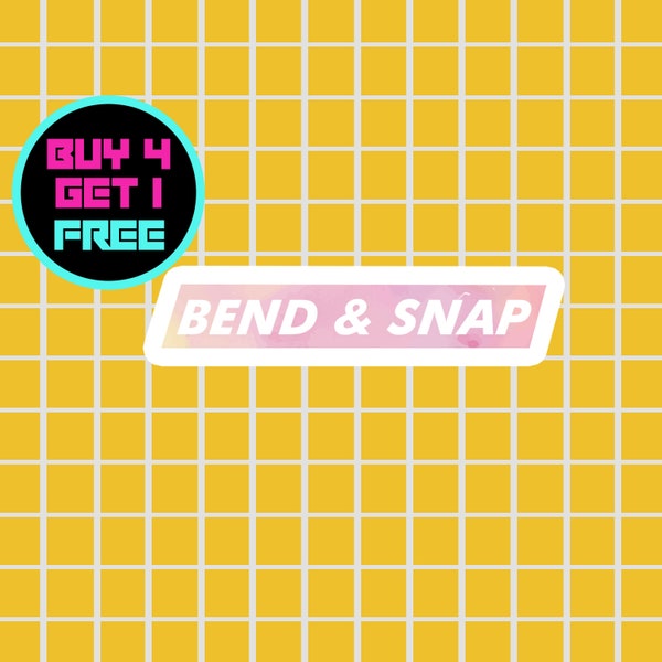 Bend and Snap - Etsy