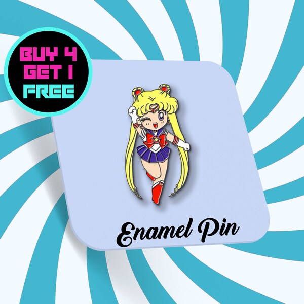 Sailor Moon Pin Etsy