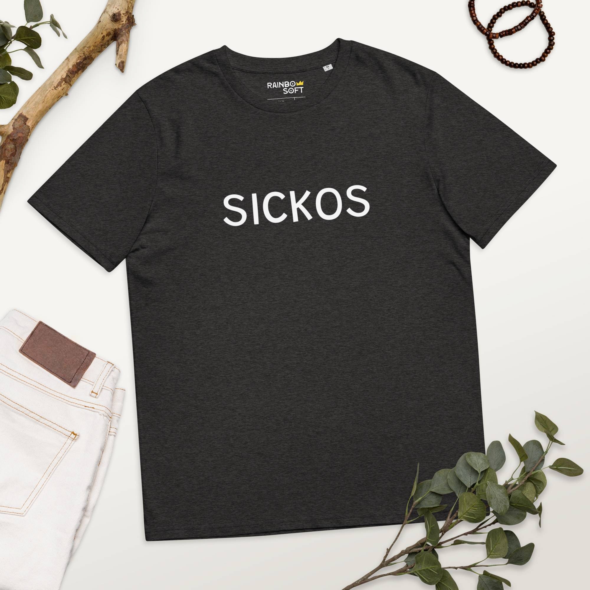 SICKOS Meme Ha Ha Yes Unisex Organic Cotton T-shirt - Etsy Finland