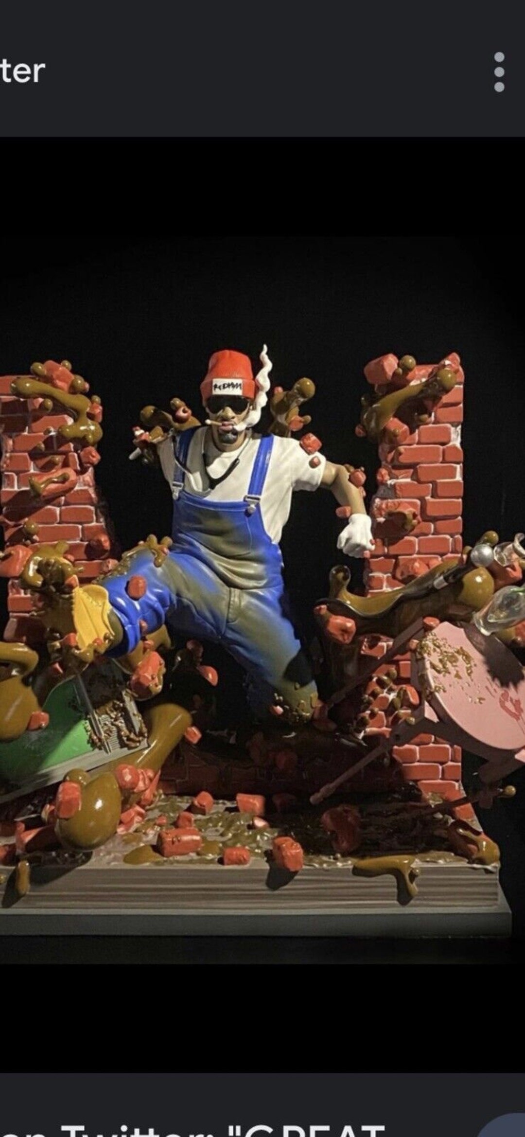 Redman Concrete Jungle Statue Limited Edition - Etsy