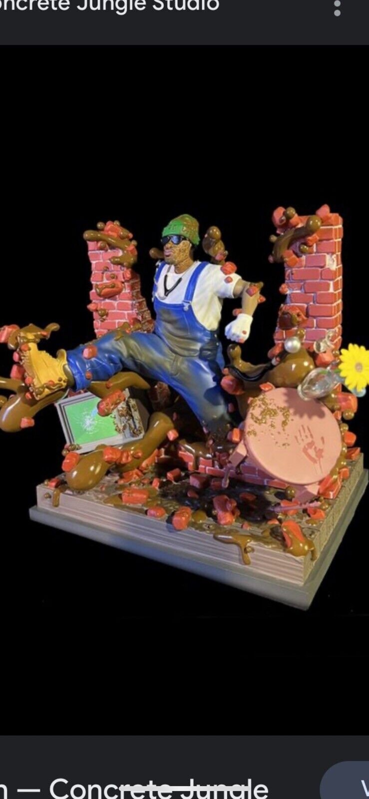 Redman Concrete Jungle Statue Limited Edition - Etsy