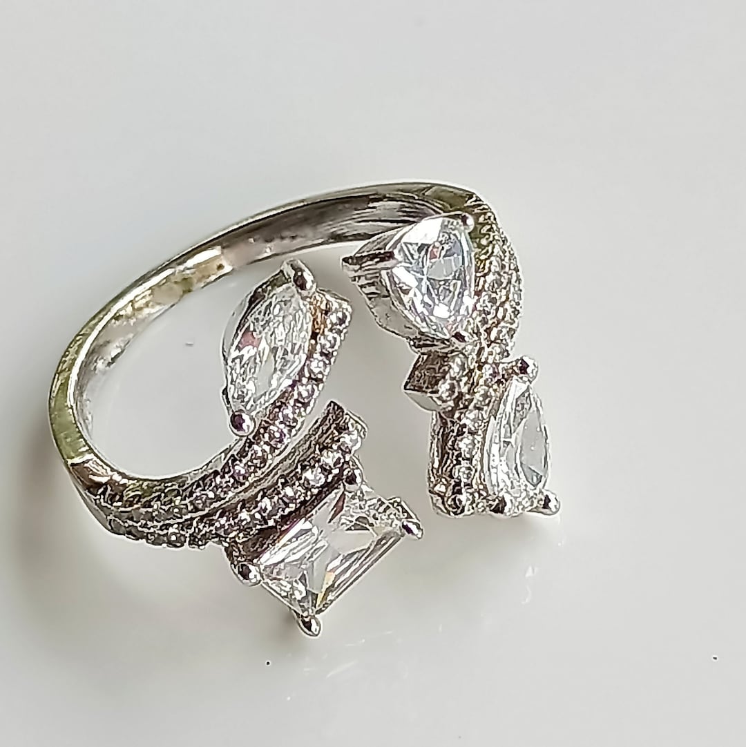 Handmade Zircon 925 Sterling Silver Ring, Handcrafted Zircon Jewelry ...