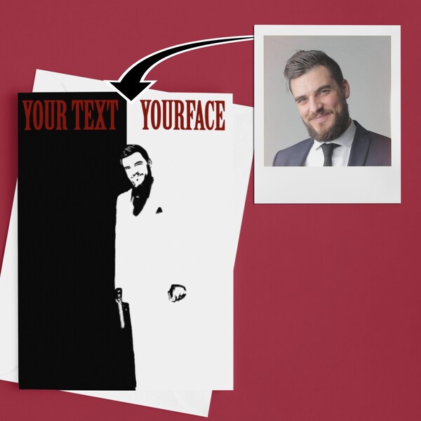 Scarface Card - Etsy