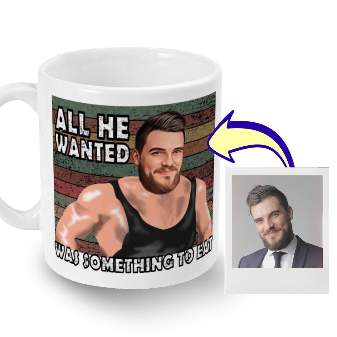 Custom Photo Rambo-inspired Mug Movie Character, Personalised 11oz Mug ...