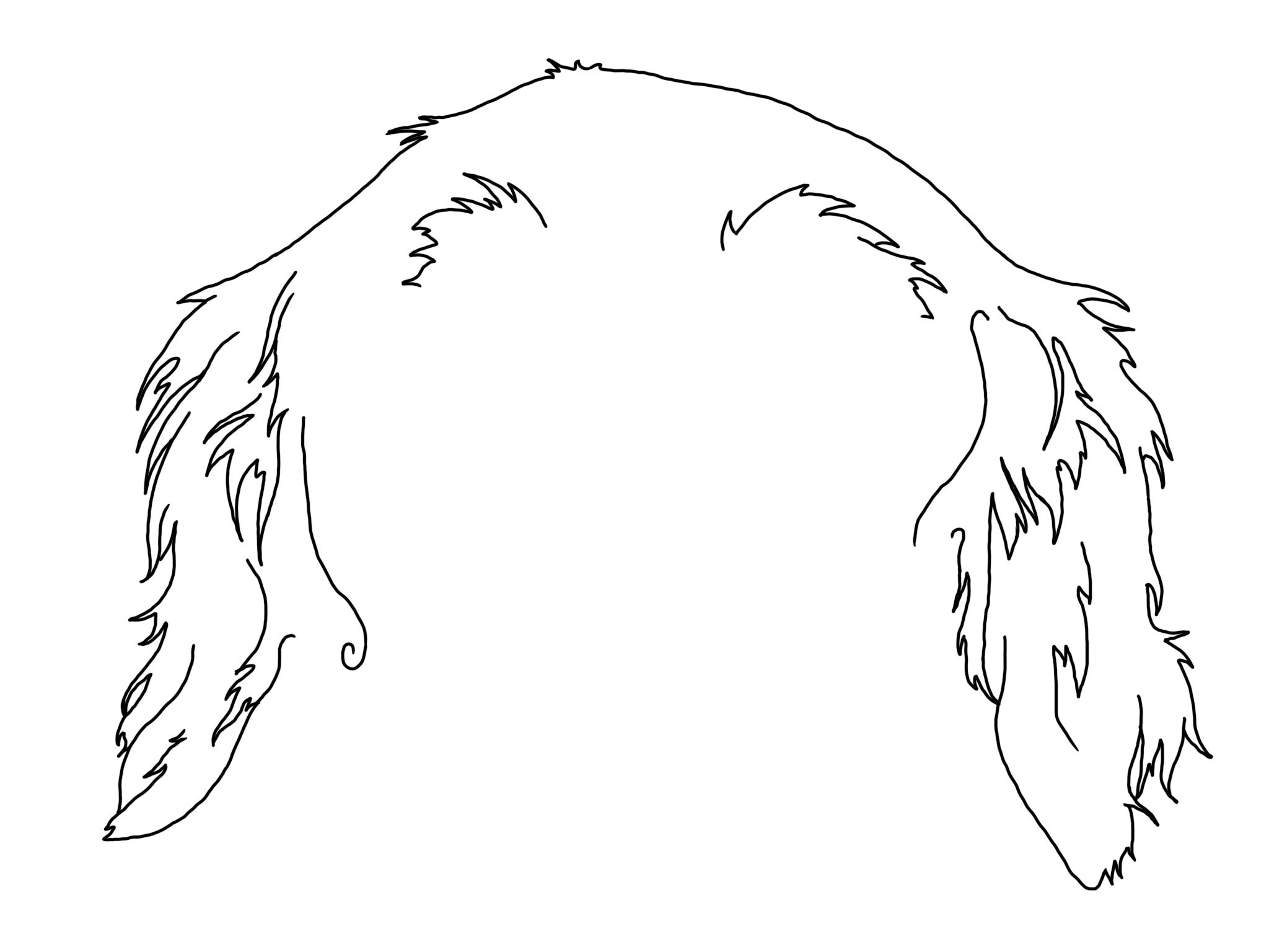 Golden Retriever Ears SVG. File / Dog Ears / Golden Retriever Merch ...