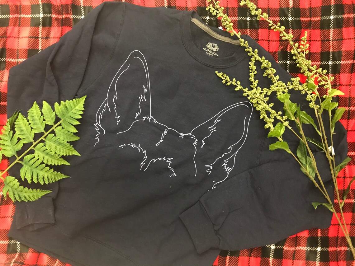 German Shepard Ears SVG. File / Dog Ears / German Shepard Merch / Pet ...