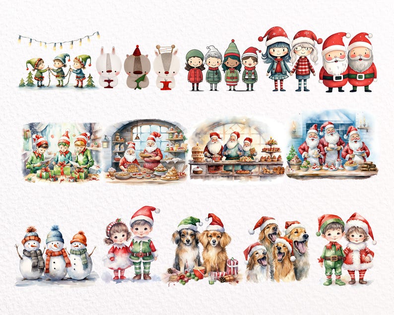Christmas Best Friends Clipart, Christmas Friendship Png, Christmas ...